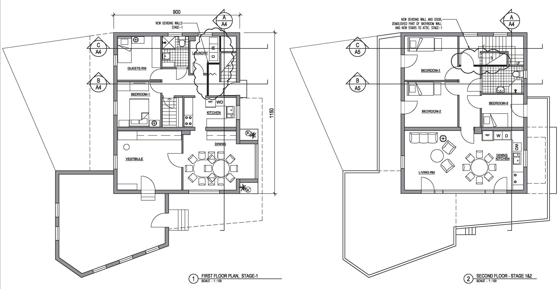 Architectural Design & Concept Sketches