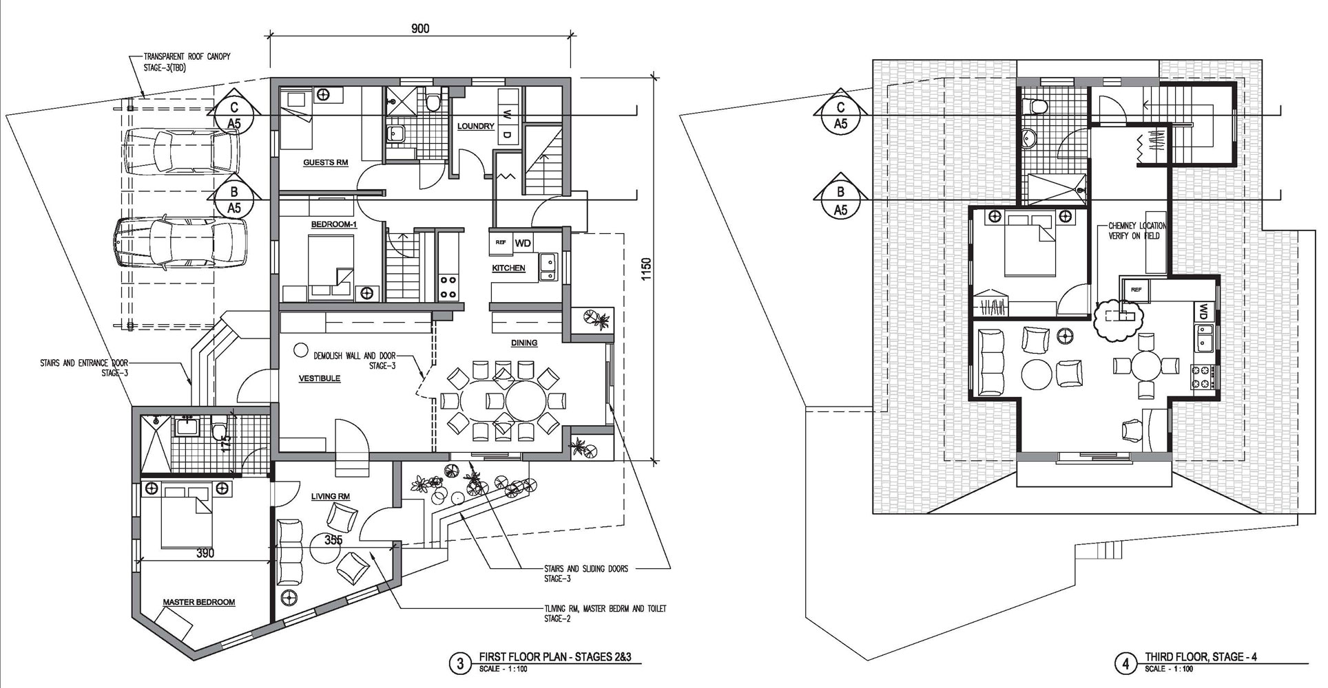 Architectural Design & Concept Sketches